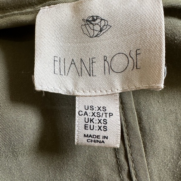 Eliane Rose | Jackets & Coats | Eliane Rose Oliver Green Waterfall Cardigansweater Size Xl ...